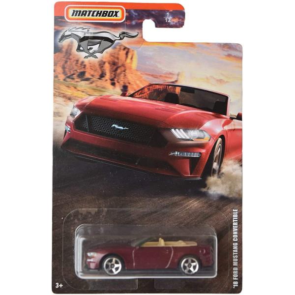 マッチボックス マテル ミニカー MATCHBOX アメリカ直輸入 GPP12 Matchbox '18 Ford Mustang Convertible - red海外限定品を迅速輸入！5〜15営業日にて発送します。型番：GPP12関連：...
