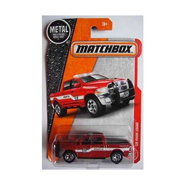 マッチボックス マテル ミニカー MATCHBOX アメリカ直輸入 DVK72-4B10 MATCHBOX RED 15 RAM 1500 EL SEGUNDO CA 62/125海外限定品を迅速輸入！5〜15営業日にて発送します。型番：D...
