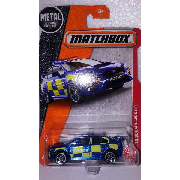 マッチボックス マテル ミニカー MATCHBOX アメリカ直輸入  NEW 2017 Matchbox Mainline '15 Subaru WRX STI #60 Blue海外限定品を迅速輸入！5〜15営業日にて発送します。商品名（自...