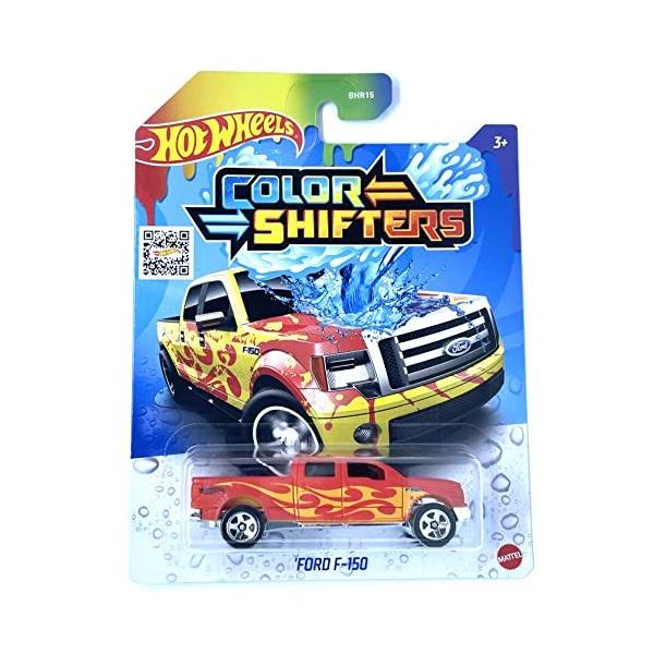 ホットウィール マテル ミニカー ホットウイール  Hot Wheels Color Shifters - Ford F-150 - Flames - 2022海外限定品を迅速輸入！5〜15営業日にて発送します。型番：関連：ホットウィール,...