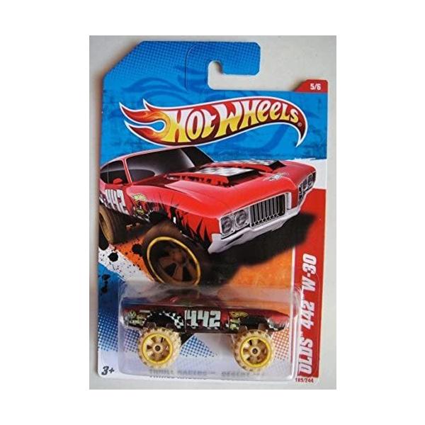 ホットウィール マテル ミニカー ホットウイール  HOT WHEELS 2011 THRILL RACERS DESERT RED OLDS 442 W-30 5/6海外限定品を迅速輸入！5〜15営業日にて発送します。型番：関連：ホットウ...