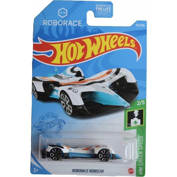 ホットウィール マテル ミニカー ホットウイール L2593 Hot Wheels Roborace Robocar, [White] 152/250 Green Speed 2/5海外限定品を迅速輸入！5〜15営業日にて発送します。型番：...