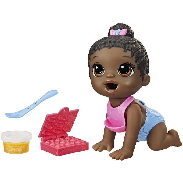 ベビーアライブ 赤ちゃん おままごと ベビー人形 F2619 Baby Alive Lil Snacks Doll - Eats/Phee Children's Artists Protect to Bloons Dolly, 8-Inch...