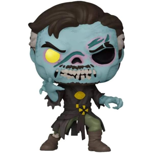 ファンコ FUNKO フィギュア 人形 アメリカ直輸入 ボブルヘッド BOBBLEHEAD ポップカルチャー 57376 Funko Pop! Marvel's What If? Zombie Doctor Strange Figure (...