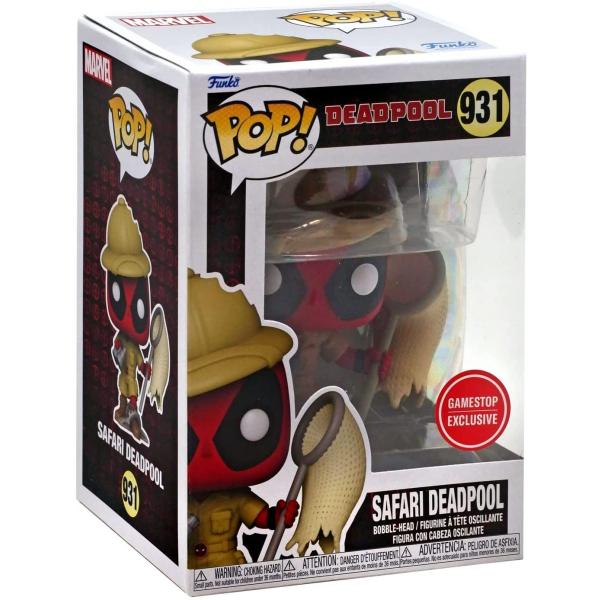 ファンコ FUNKO フィギュア 人形 アメリカ直輸入 ボブルヘッド BOBBLEHEAD ポップカルチャー 58428 Funko POP! Marvel: Safari Deadpool Only at GameStop海外限定品を迅速...