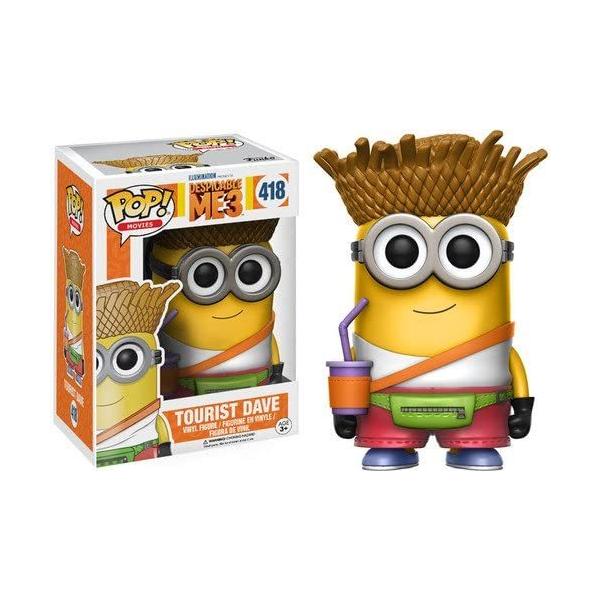 ファンコ FUNKO フィギュア 人形 アメリカ直輸入 ボブルヘッド BOBBLEHEAD ポップカルチャー 13426 Funko POP Movies Despicable Me 3 Tourist Dave Action Figure...