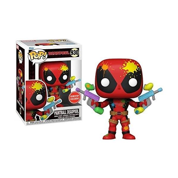 ファンコ FUNKO フィギュア 人形 アメリカ直輸入 ボブルヘッド BOBBLEHEAD ポップカルチャー 58427 Funko POP! Marvel: Paintball Deadpool - Red Vinyl Bobble-He...