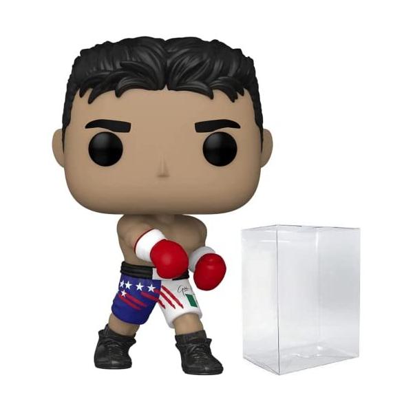 ファンコ FUNKO フィギュア 人形 アメリカ直輸入 ボブルヘッド BOBBLEHEAD ポップカルチャー  Funko Boxing - Oscar De La Hoya Pop! Vinyl Figure (Bundled with ...