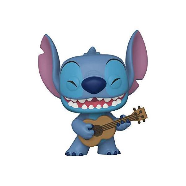 ファンコ FUNKO フィギュア 人形 アメリカ直輸入 ボブルヘッド BOBBLEHEAD ポップカルチャー 55615 Funko Pop Disney: Lilo &amp; Stitch - Stitch with Ukelele -...