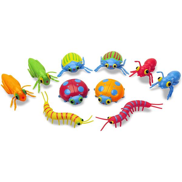 メリッサ&amp;ダグ おもちゃ おままごと ごっこ遊び Melissa &amp; Doug 6060 Melissa &amp; Doug Sunny Patch Bag of Bugs (10 pcs)海外限定品を迅速輸入！5〜15営...