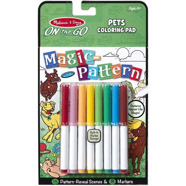 メリッサ&amp;ダグ おもちゃ 知育玩具 Melissa &amp; Doug 30311 Melissa &amp; Doug On The Go Magic Pattern Pad - Pets海外限定品を迅速輸入！5〜15営業日にて...