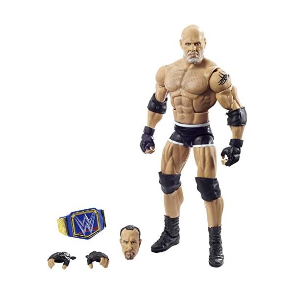 WWE フィギュア アメリカ直輸入 人形 プロレス 大人気  GVC06 WWE Action Figures, WWE Goldberg Ultimate Edition Fan TakeOver Collectible Figure w...