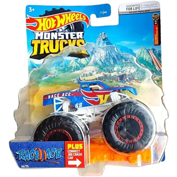 ホットウィール マテル ミニカー ホットウイール HHG01 Hot Wheels HW Monster Trucks Race Ace Crash Legends 1:64 Scale海外限定品を迅速輸入！5〜15営業日にて発送します。商...