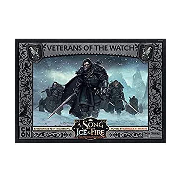 ボードゲーム 英語 アメリカ 海外ゲーム SIF303 CMON A Song of Ice and Fire Tabletop Miniatures Game Veterans of The Watch Unit Box - Battle...