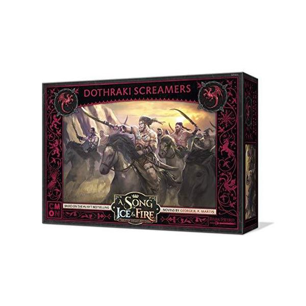 ボードゲーム 英語 アメリカ 海外ゲーム SIF601 A Song of Ice and Fire Tabletop Miniatures Dothraki Screamers Unit Box - Savage Raiders of T...