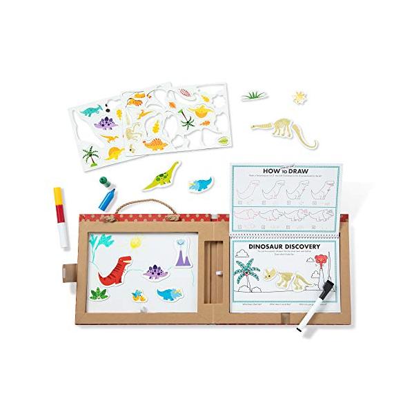メリッサ&amp;ダグ おもちゃ 知育玩具 Melissa &amp; Doug 31321 Melissa &amp; Doug Natural Play: Play, Draw, Create Dinosaurs, Drawing Ac...