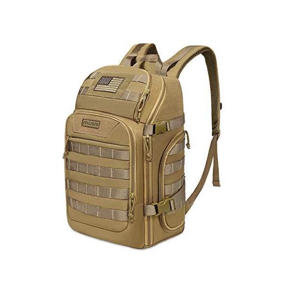 ミリタリーバックパック タクティカルバックパック サバイバルゲーム サバゲー アメリカ MO-Tac-Backpack-Kak MOSISO 30L Military Tactical Backpack for Men, Army Back...