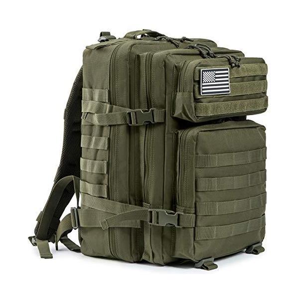 ミリタリーバックパック タクティカルバックパック サバイバルゲーム サバゲー アメリカ LZM-ZSSJB-SRK QT&amp;QY 45L Military Tactical Backpacks Molle Army Assault P...