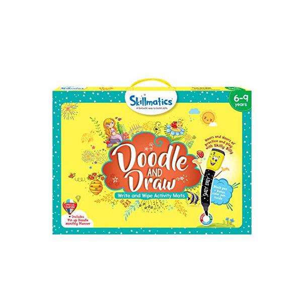 Skillmatics スキルマティクス アメリカ 海外輸入 知育玩具 教養ゲーム  SKILL05DDB Skillmatics Educational Game : Doodle and Draw | Reusable Activity...