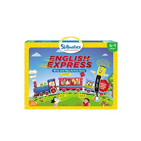 Skillmatics スキルマティクス アメリカ 海外輸入 知育玩具 教養ゲーム  SKILL20EEB Skillmatics Educational Game : English Express | Reusable Activity...