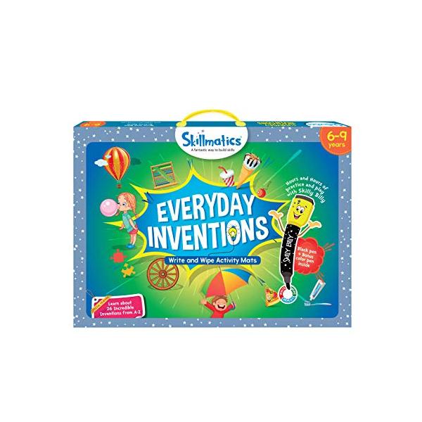 Skillmatics スキルマティクス アメリカ 海外輸入 知育玩具 教養ゲーム  SKILL23EIB Skillmatics Educational Game : Everyday Inventions | Reusable Acti...