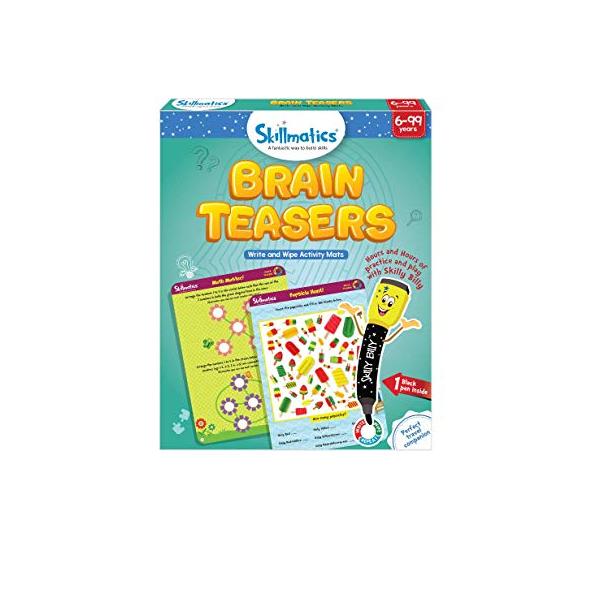 Skillmatics スキルマティクス アメリカ 海外輸入 知育玩具 教養ゲーム  SKILL45BTS Skillmatics Educational Game: Brain Teasers | Gifts, Travel Toy &a...