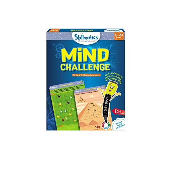 Skillmatics スキルマティクス アメリカ 海外輸入 知育玩具 教養ゲーム  SKILL21MCS Skillmatics Educational Game : Mind Challenge | Reusable Activity ...