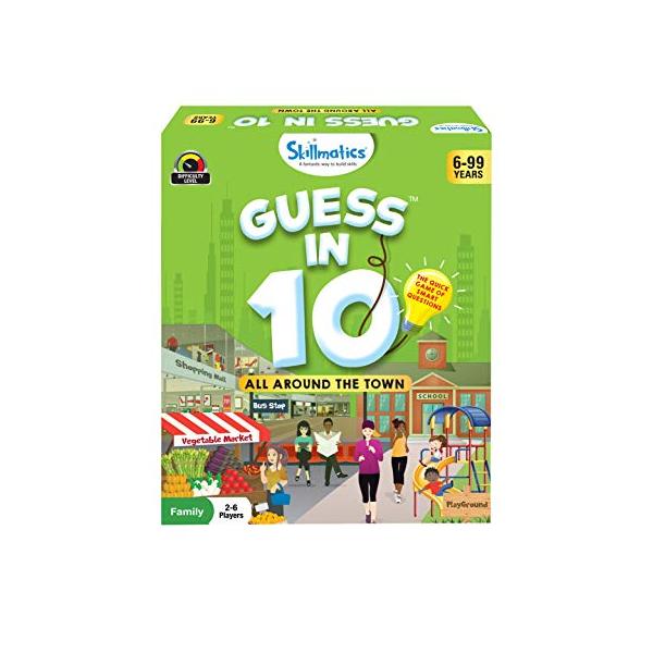 Skillmatics スキルマティクス アメリカ 海外輸入 知育玩具 教養ゲーム  SKILL58GAT Skillmatics Guess in 10 Around Town, Perfect for Boys, Girls, Kids...