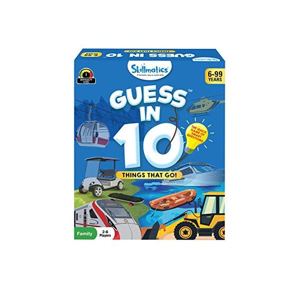Skillmatics スキルマティクス アメリカ 海外輸入 知育玩具 教養ゲーム  SKILL57GTG Skillmatics Guess in 10 Things That Go, Perfect for Boys, Girls, K...