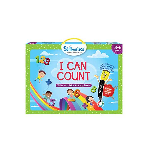 Skillmatics スキルマティクス アメリカ 海外輸入 知育玩具 教養ゲーム  SKILL97CCB Skillmatics Educational Game - I Can Count, Reusable Activity Mats...
