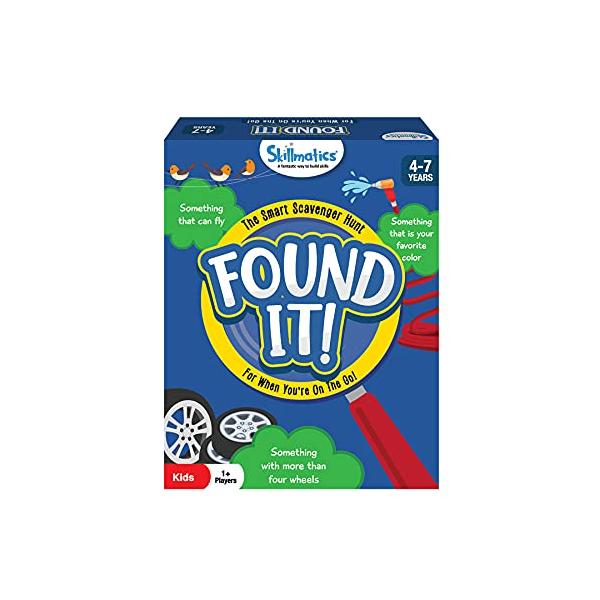 Skillmatics スキルマティクス アメリカ 海外輸入 知育玩具 教養ゲーム  SKILL160FOG Skillmatics Scavenger Hunt Card Game - Found It Travel, Learning ...