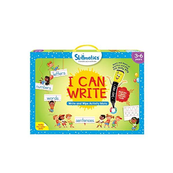 Skillmatics スキルマティクス アメリカ 海外輸入 知育玩具 教養ゲーム  SKILL17CWB Skillmatics I Can Write - Reusable Preschool Learning Activities, ...