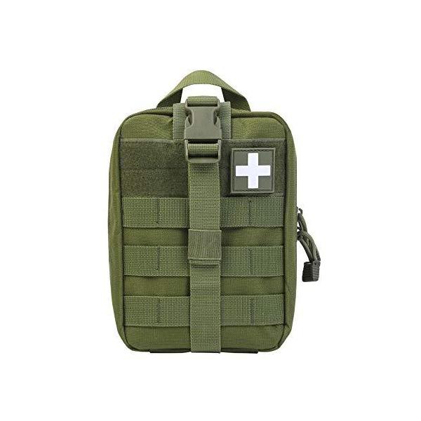 タクティカルポーチ ミリタリーポーチ サバイバルゲーム サバゲー アメリカ Yi-lv Haafoo Medical Molle - 1000D Nylon First Aid Pouch, Big Capacity EMT Pouch F...