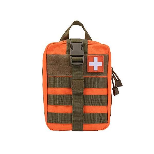 タクティカルポーチ ミリタリーポーチ サバイバルゲーム サバゲー アメリカ Yi-cheng Haafoo Medical Molle Tactical Pouch - 1000D Nylon First Aid EMT Utility, ...