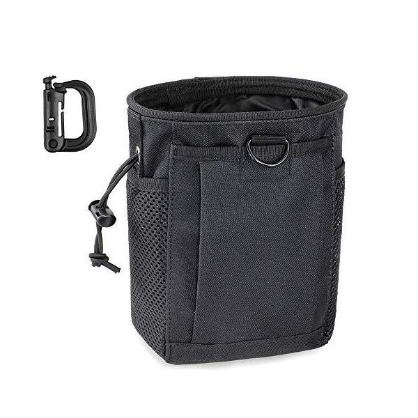 タクティカルポーチ ミリタリーポーチ サバイバルゲーム サバゲー アメリカ LIVANS-0005B LIVANS Tactical Molle Dump Pouch, Magazine Recovery Pouch Drastring A...