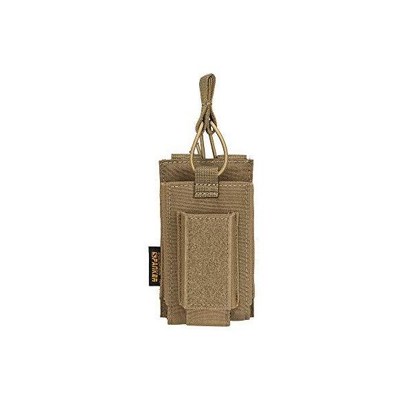 タクティカルポーチ ミリタリーポーチ サバイバルゲーム サバゲー アメリカ  EXCELLENT ELITE SPANKER Open-Top Single/Double/Triple Molle Mag Pouch for M4 M14 ...