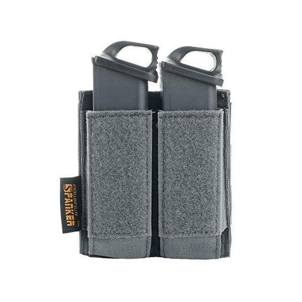 タクティカルポーチ ミリタリーポーチ サバイバルゲーム サバゲー アメリカ  EXCELLENT ELITE SPANKER Tactical Open Top Double/Triple Pistol Mag Pouch for Gloc...