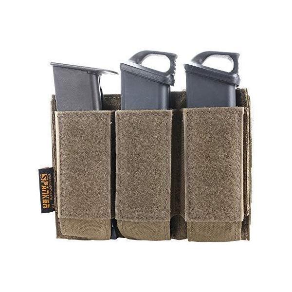 タクティカルポーチ ミリタリーポーチ サバイバルゲーム サバゲー アメリカ  EXCELLENT ELITE SPANKER Tactical Open Top Double/Triple Pistol Mag Pouch for Gloc...