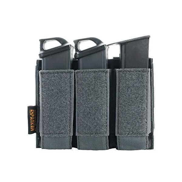 タクティカルポーチ ミリタリーポーチ サバイバルゲーム サバゲー アメリカ  EXCELLENT ELITE SPANKER Tactical Open Top Double/Triple Pistol Mag Pouch for Gloc...