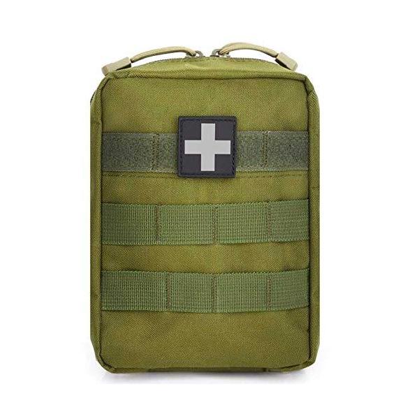 タクティカルポーチ ミリタリーポーチ サバイバルゲーム サバゲー アメリカ  Molle IFAK First Aid Pouch,Small Tactical EMT Pouches Empty Compact Rip Away Util...