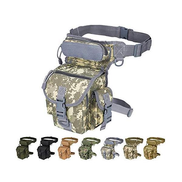 タクティカルポーチ ミリタリーポーチ サバイバルゲーム サバゲー アメリカ TB-001CP Multi-Purpose Tactical Drop Leg Bag Tool Fanny Thigh Pack Leg Rig Militar...
