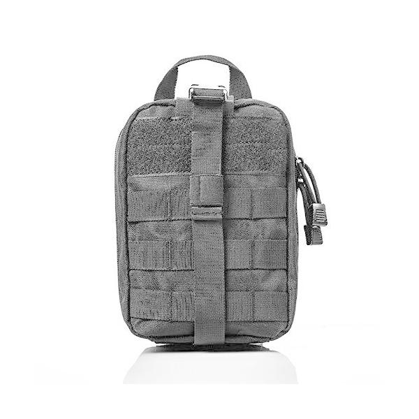 タクティカルポーチ ミリタリーポーチ サバイバルゲーム サバゲー アメリカ  PAXLAMB Tactical Pouch MOLLE First Aid Bag Utility Bag Military Emergency Pouch (...