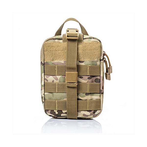 タクティカルポーチ ミリタリーポーチ サバイバルゲーム サバゲー アメリカ  PAXLAMB Tactical Pouch MOLLE First Aid Bag Utility Bag Military Emergency Pouch (...