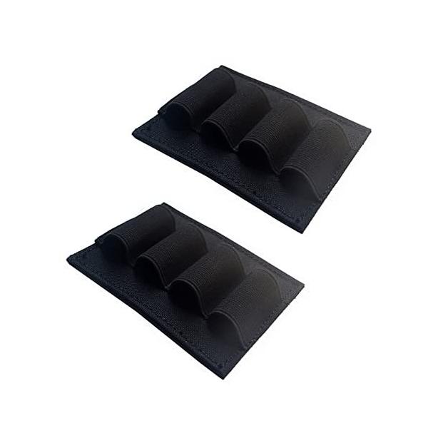 タクティカルポーチ ミリタリーポーチ サバイバルゲーム サバゲー アメリカ 21519 2pcs Molle Elastic Loop Chemlight Shotgun Shell Holder 12/20/28 Gauges Bulle...