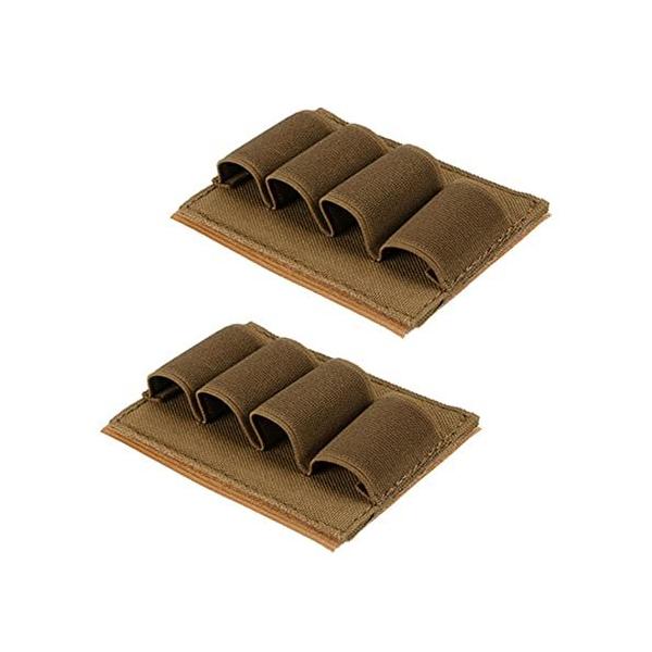 タクティカルポーチ ミリタリーポーチ サバイバルゲーム サバゲー アメリカ 21519 2pcs Military Tactical Elastic Flashlight Chemlight Battery Holder Bullet Sh...