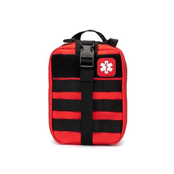 タクティカルポーチ ミリタリーポーチ サバイバルゲーム サバゲー アメリカ  Tactical First Aid Bag MOLLE EMT IFAK Pouch Rip-Away Trauma First Aid Responder M...
