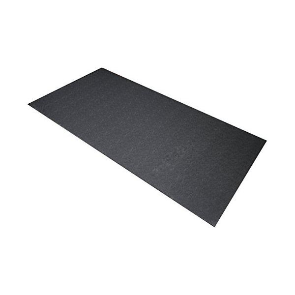 ヨガマット フィットネス BFTM-01BLK-R Elevon 2 x 4 Feet 1/4 Inch Thick High Density Easy Maintenance Gym Equipment Mat for Floor Pro...