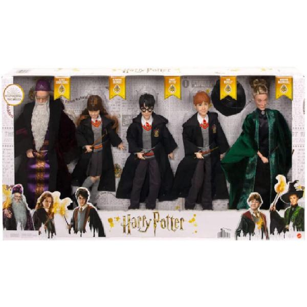 ハリー・ポッター フィギュア 人形 アメリカ直輸入 Harry Potter ハリポタ WIZARDING WORLD 1536315 Wizarding World Harry Potter 5-Piece 10-inch Figure ...
