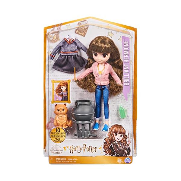ハリー・ポッター フィギュア 人形 アメリカ直輸入 Harry Potter ハリポタ WIZARDING WORLD 6061849 Wizarding World Harry Potter, 8-inch Brilliant Hermi...