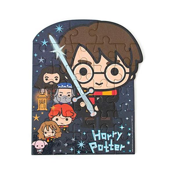 ハリー・ポッター アメリカ直輸入 おもちゃ 玩具 Harry Potter ハリポタ WIZARDING WORLD PUZ-7016 Playhouse Glow in The Dark Harry Potter Chibi 28-Pie...